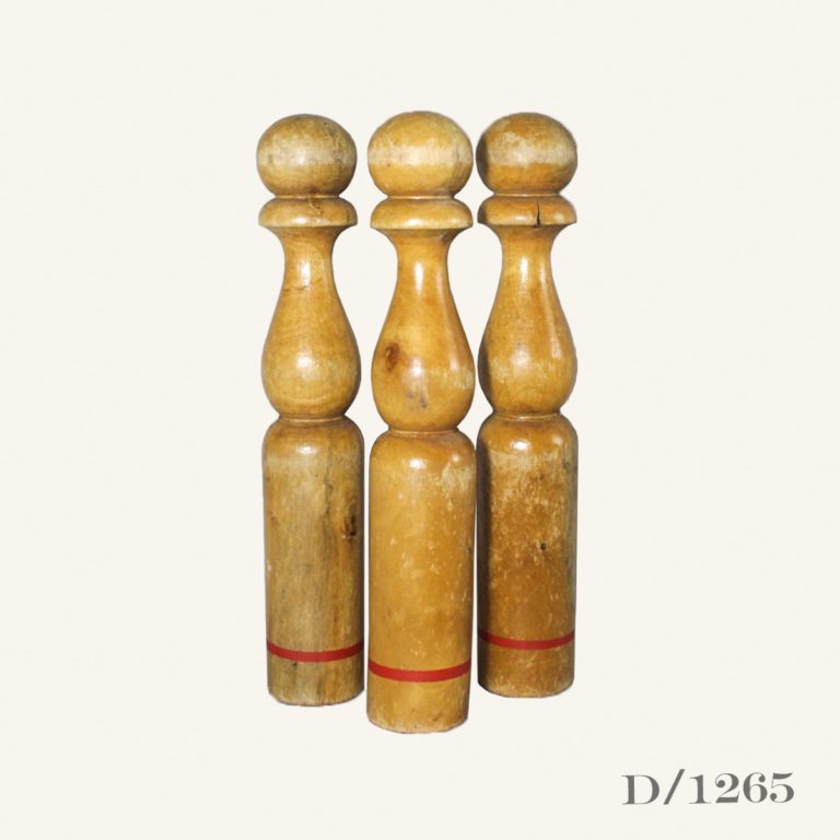 Vintage French Wooden Skittles - Vintage Matters